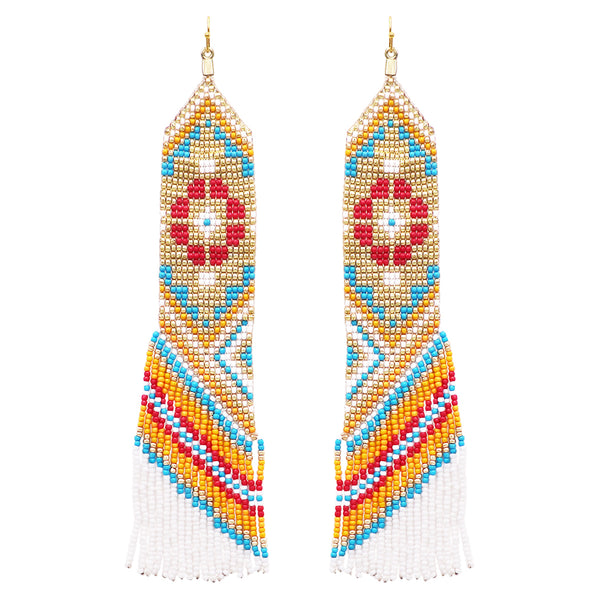 Seed Bead Earrings – Rosemarie Collections