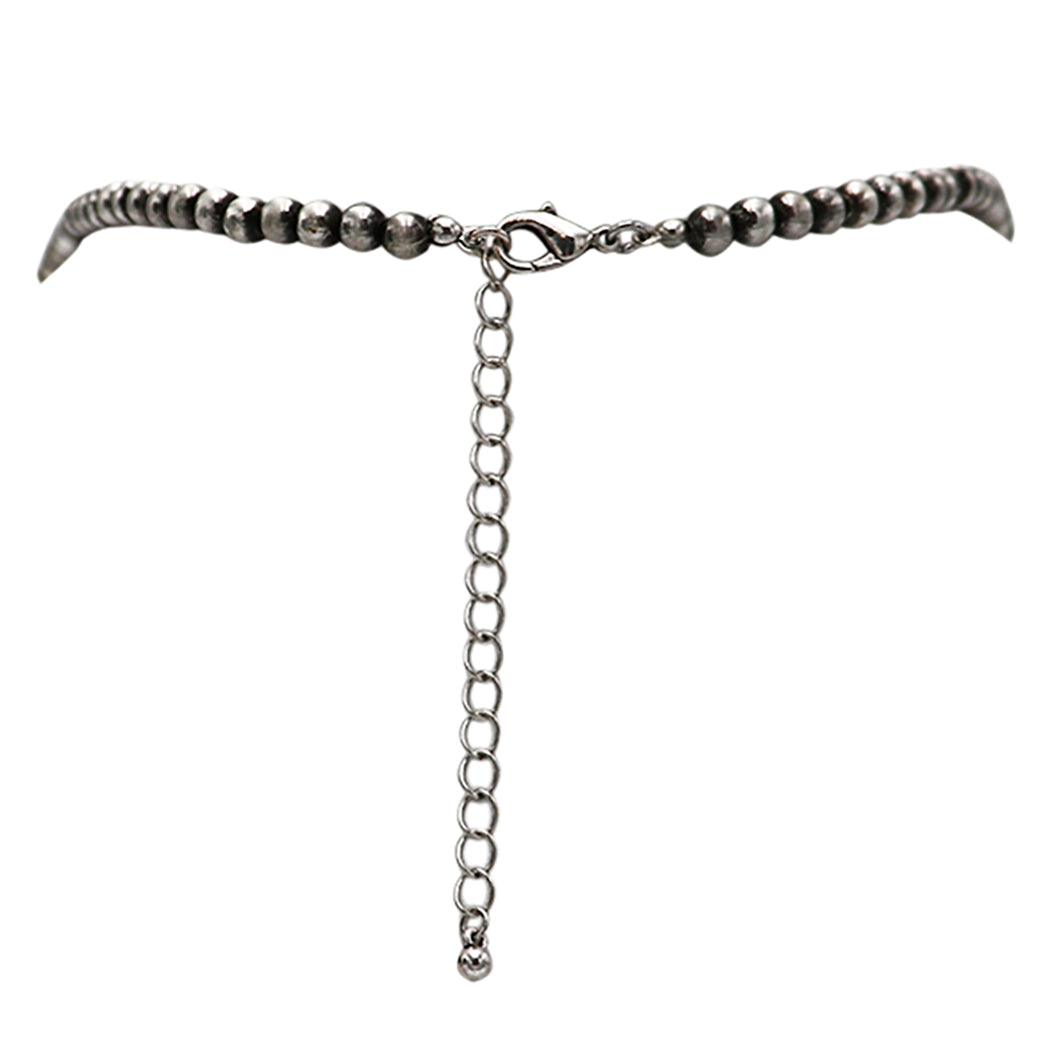 Women's Stunning Western Navajo Pearls Draping With Fuchsia Pink Howli ...